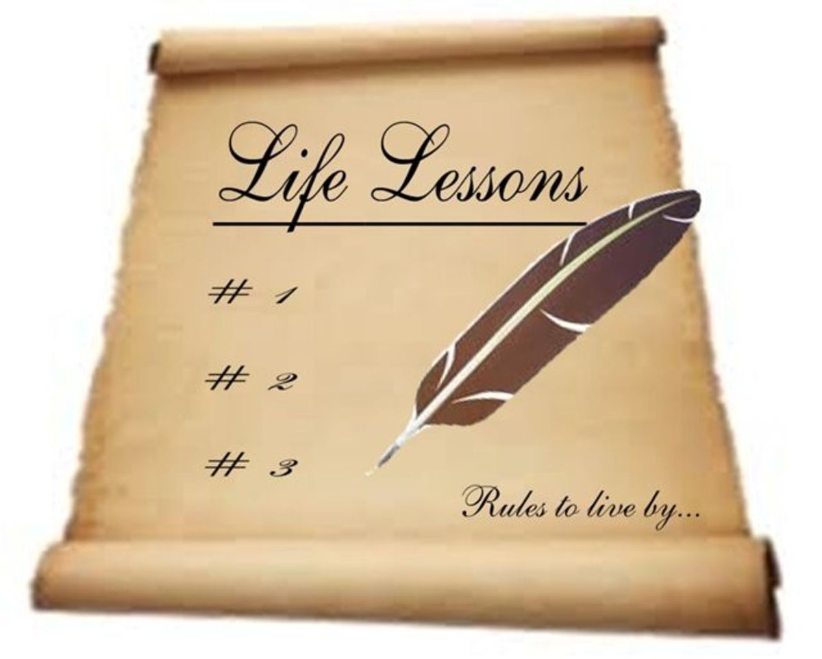 8 Lessons That Life Taught Me - LetterPile