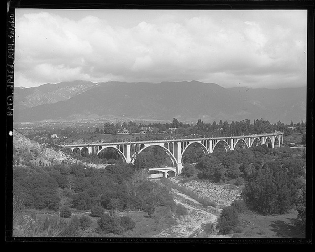 Working on Route 66 in Pasadena, CA - LetterPile