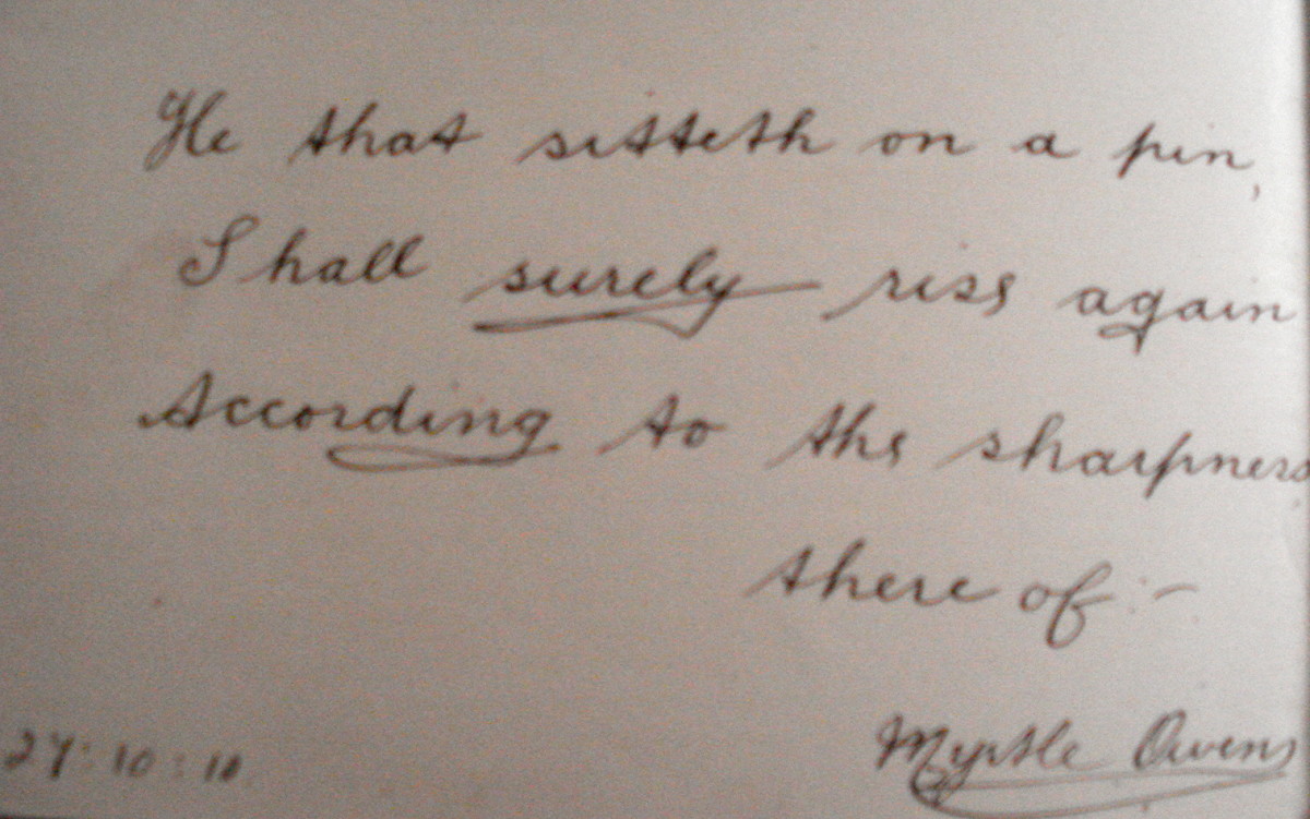 Wise Sayings: An Old Autograph Album - LetterPile