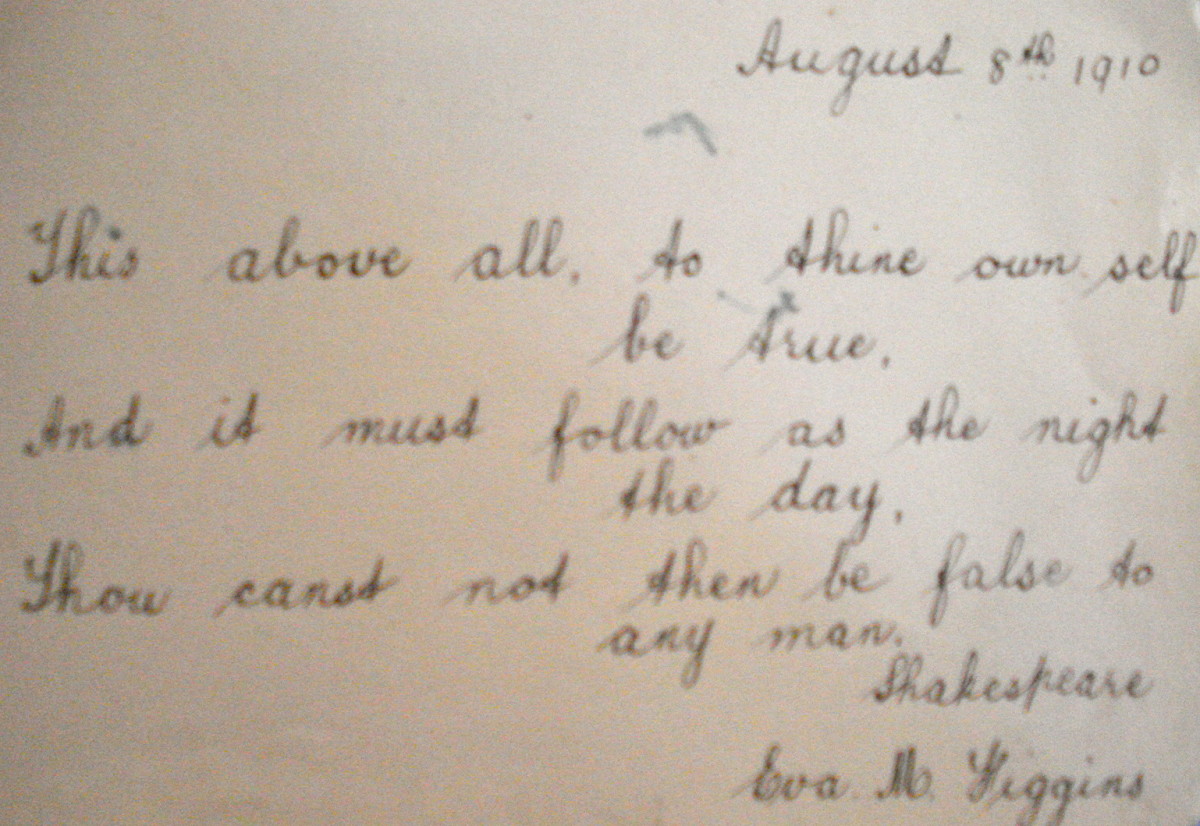 Wise Sayings: An Old Autograph Album - LetterPile