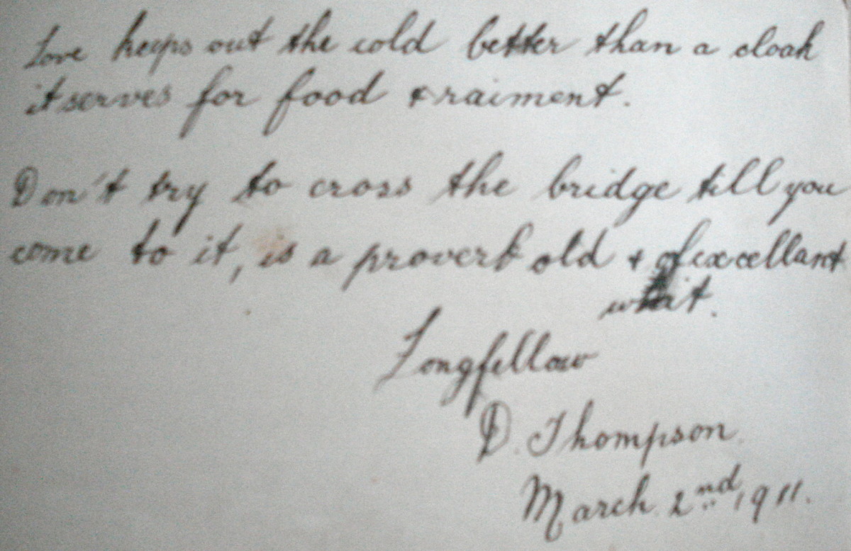 Wise Sayings: An Old Autograph Album - LetterPile