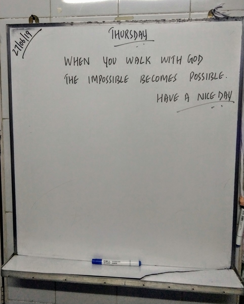 Five Short White Board Quotes that Will Improve Your Life - LetterPile
