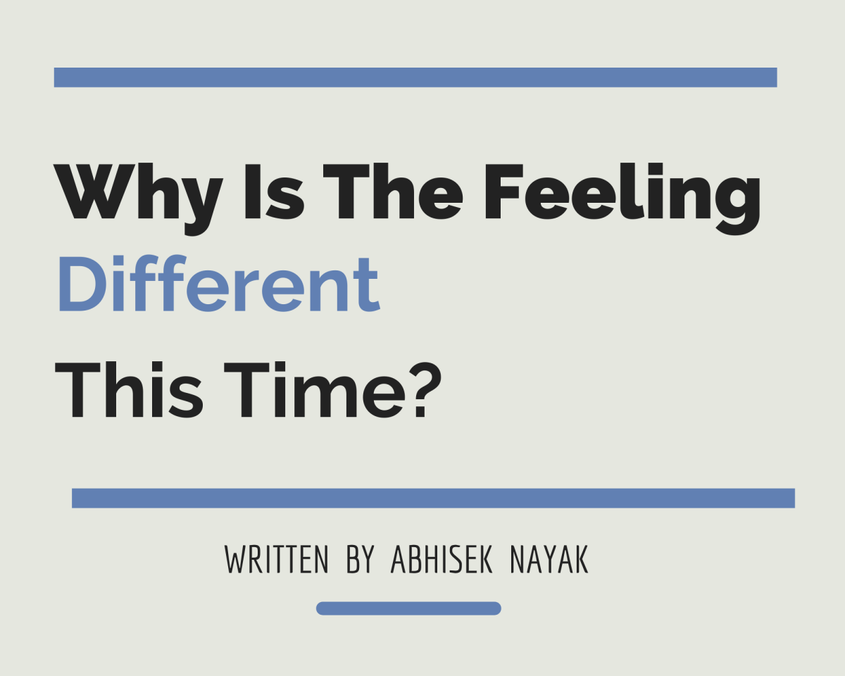 Why Is The Feeling Different This Time? - LetterPile