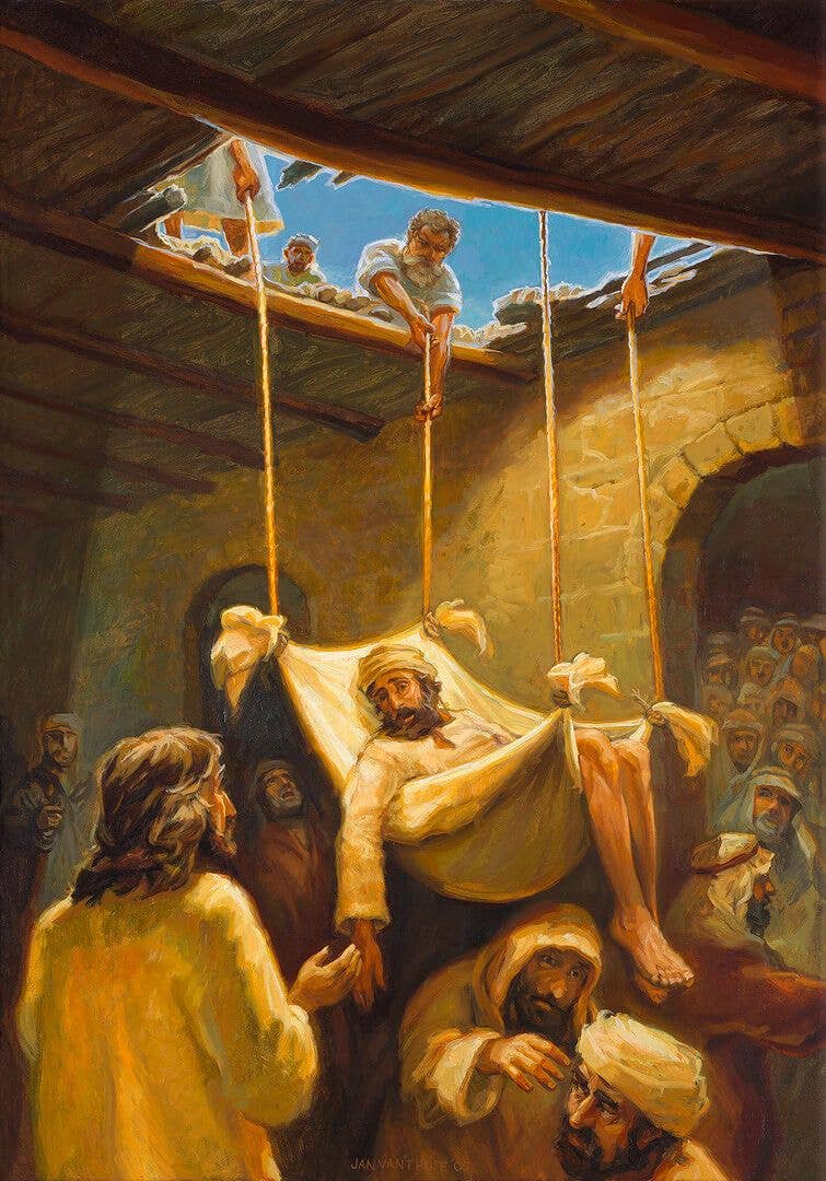 Jesus Heals a Paralyzed Man: A Reflection - LetterPile